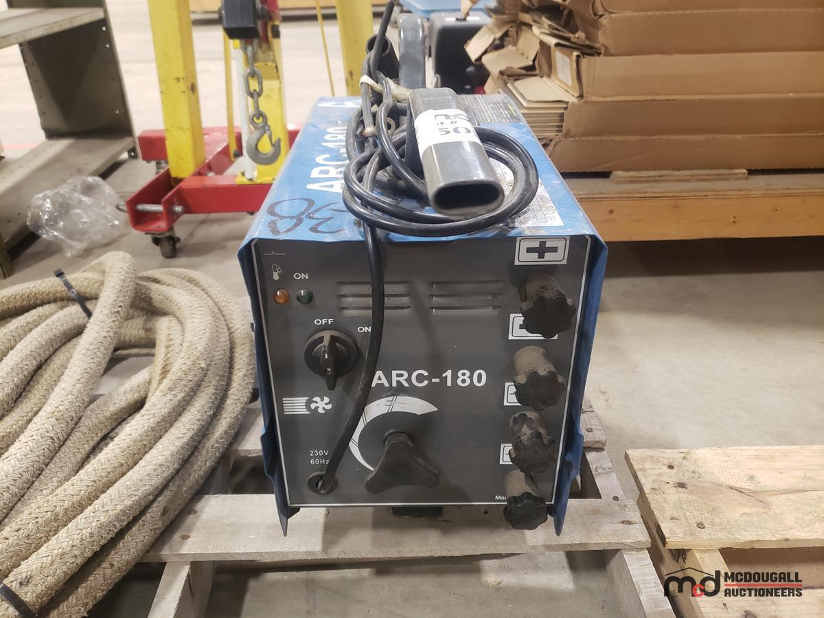ARC-180 Welder w/ Thermal Overload and (1) Tow Rope